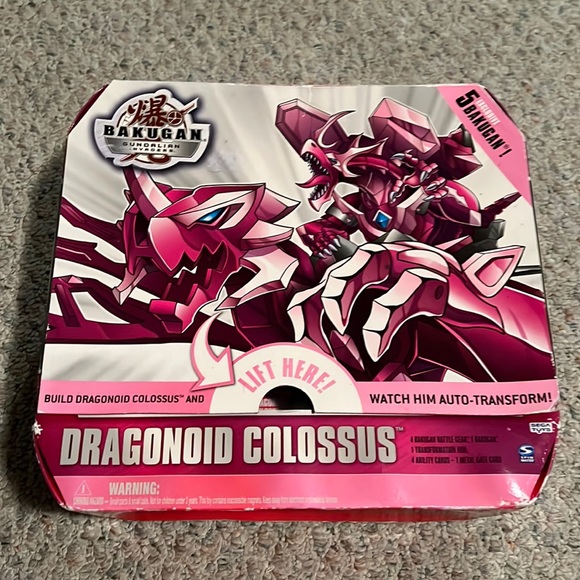 Toys | 210 Vintage Bakugan Dragoniod Colossus | Poshmark